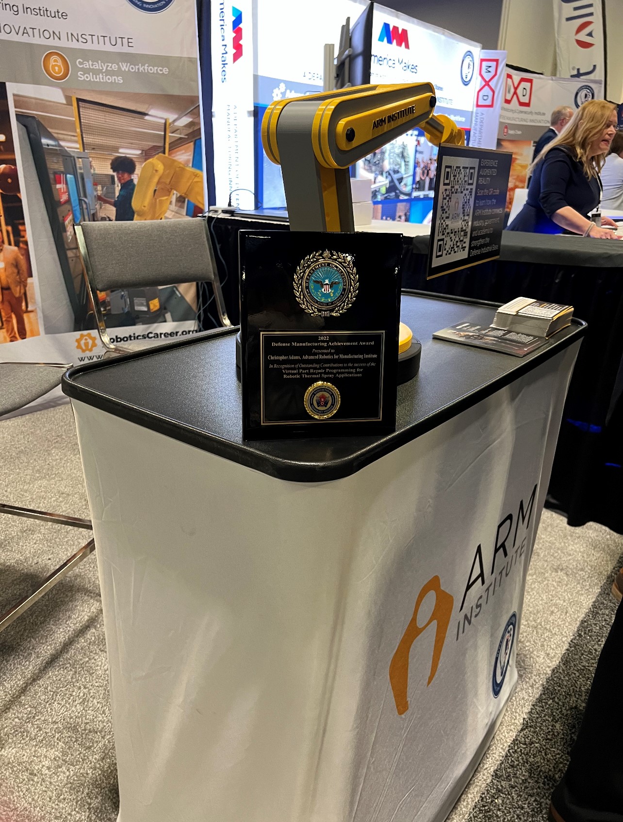 ARM Team Wins Defense Manufacturing Achievement Award